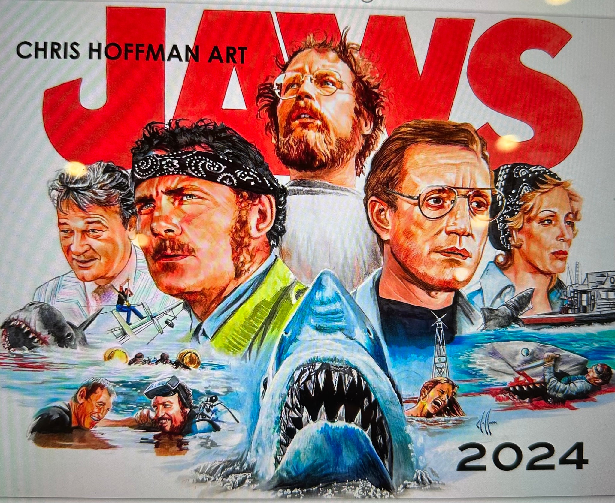Chris Hoffman Art Calendar 2024