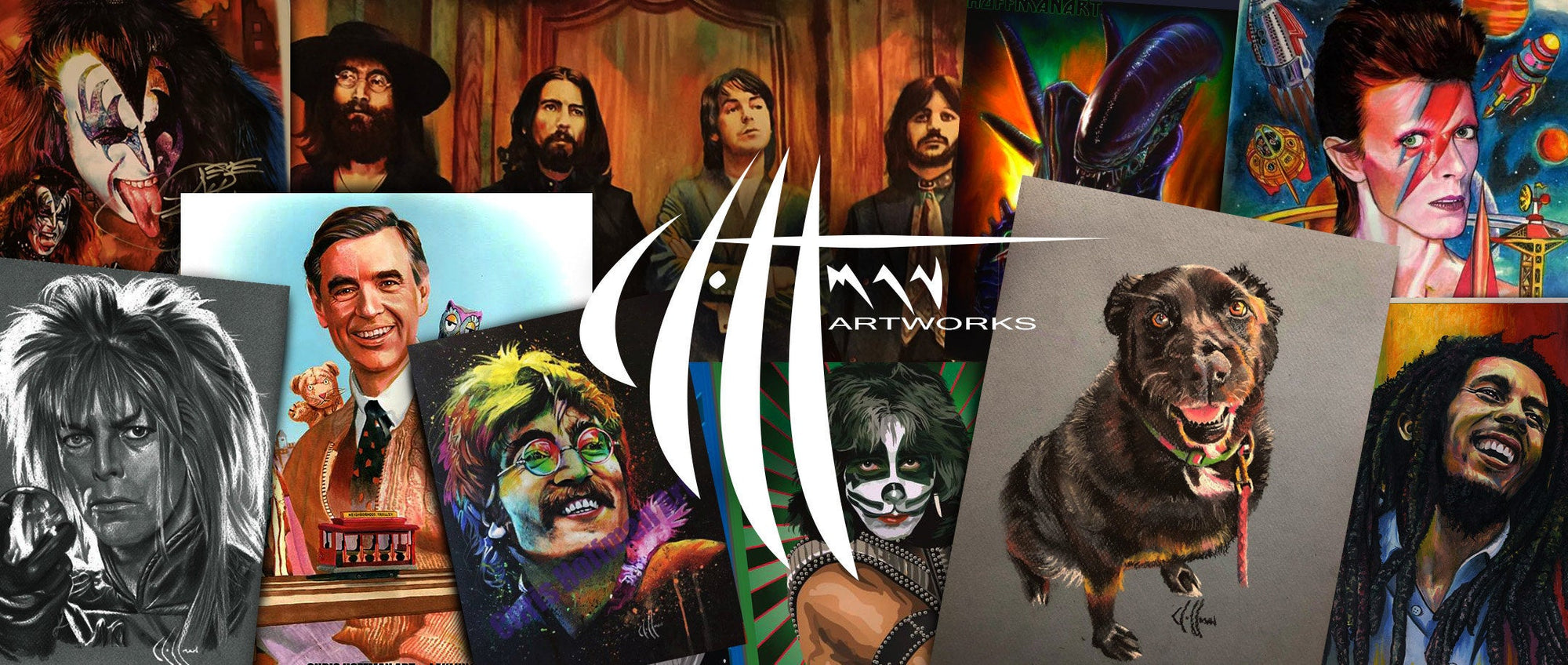 Chris Hoffman Art Limited Edition Prints & Signed Original Artwork